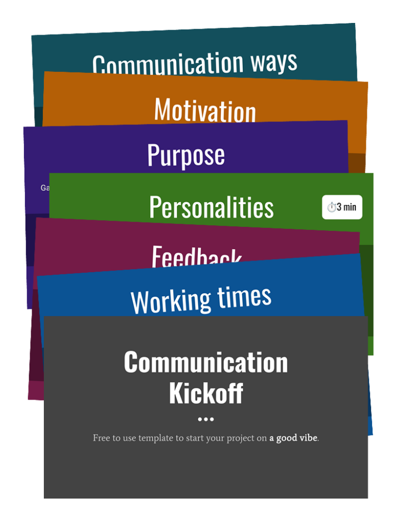 Best project ever! - Use this Communication Kick-off template - Zure